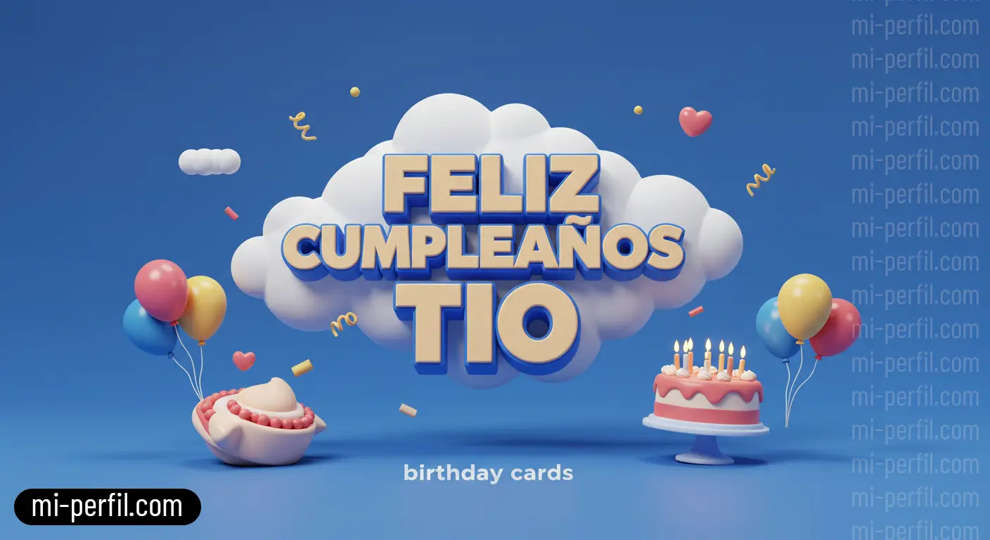 Gifs de Feliz Cumpleaños Tío para enviar por WhatsApp Download